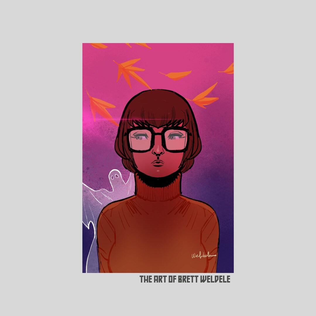 Velma- Art Print - Movie Poster - Signed - 11x17 - - Etsy