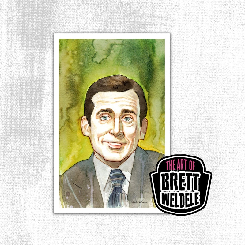 Michael Scott Art - Etsy