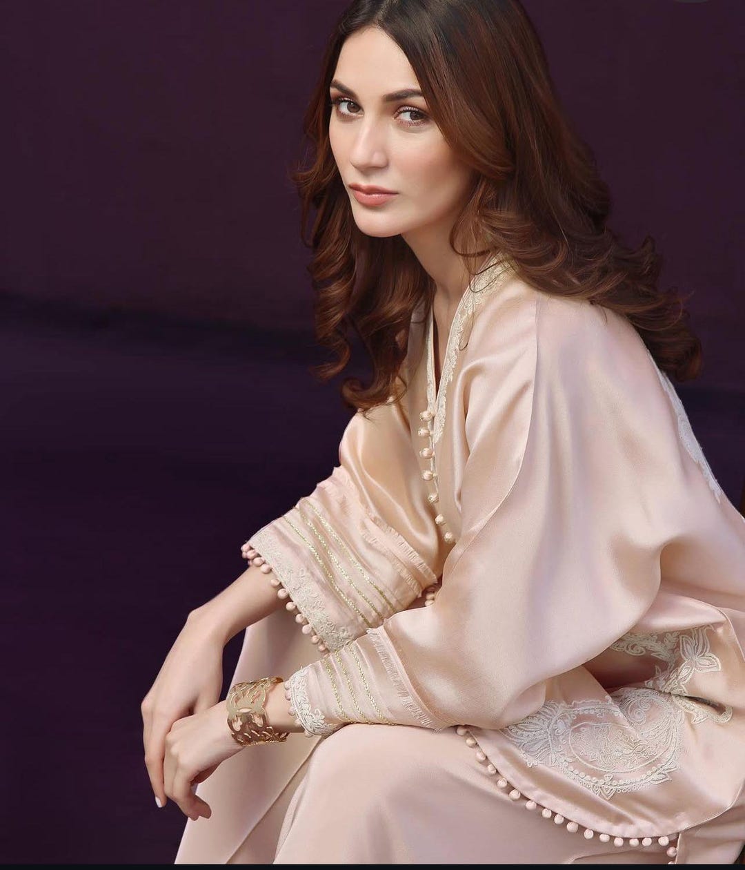 Embroidered Silk Farshi Shalwar: Pakistani Plazo Suit, Eid Outfit - Etsy