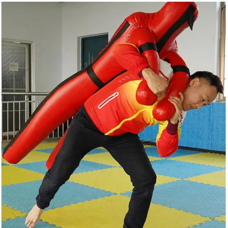 Shaza Ind MMA BJJ Wrestling Grappling Throwing Hanging Dummy Bag ...