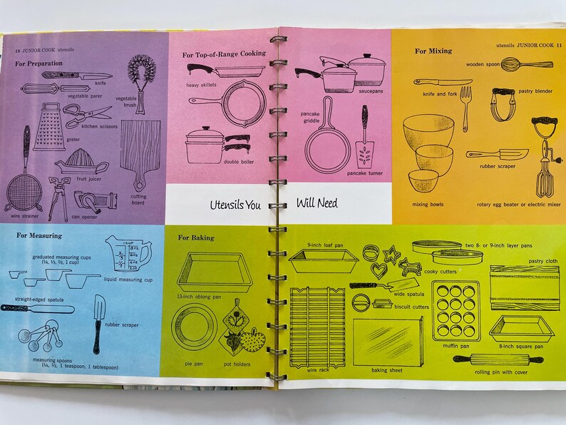 1965 Betty Crocker's New Boys and Girls Cook Book - Etsy