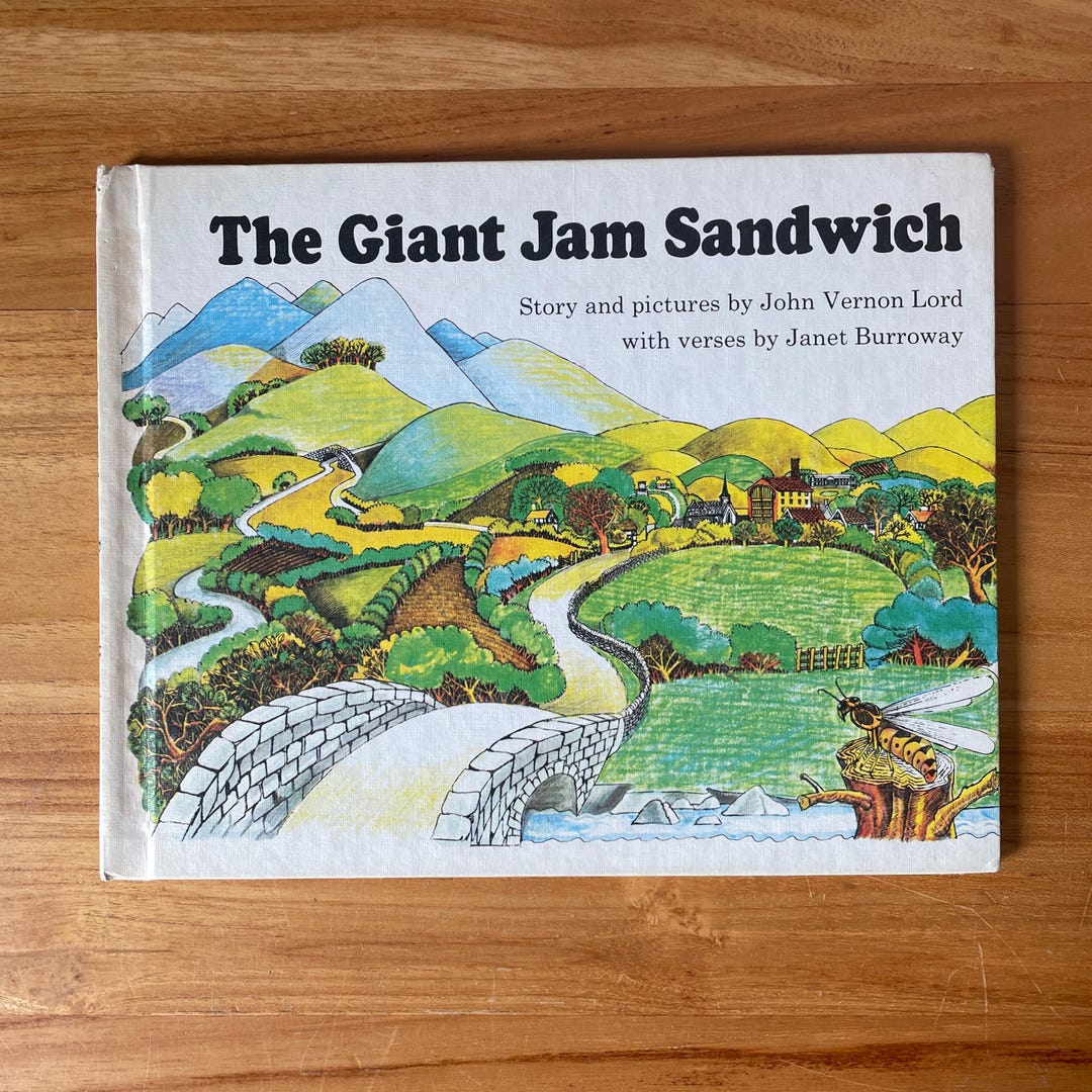 The Giant Jam Sandwich by John Vernon Lord - Etsy