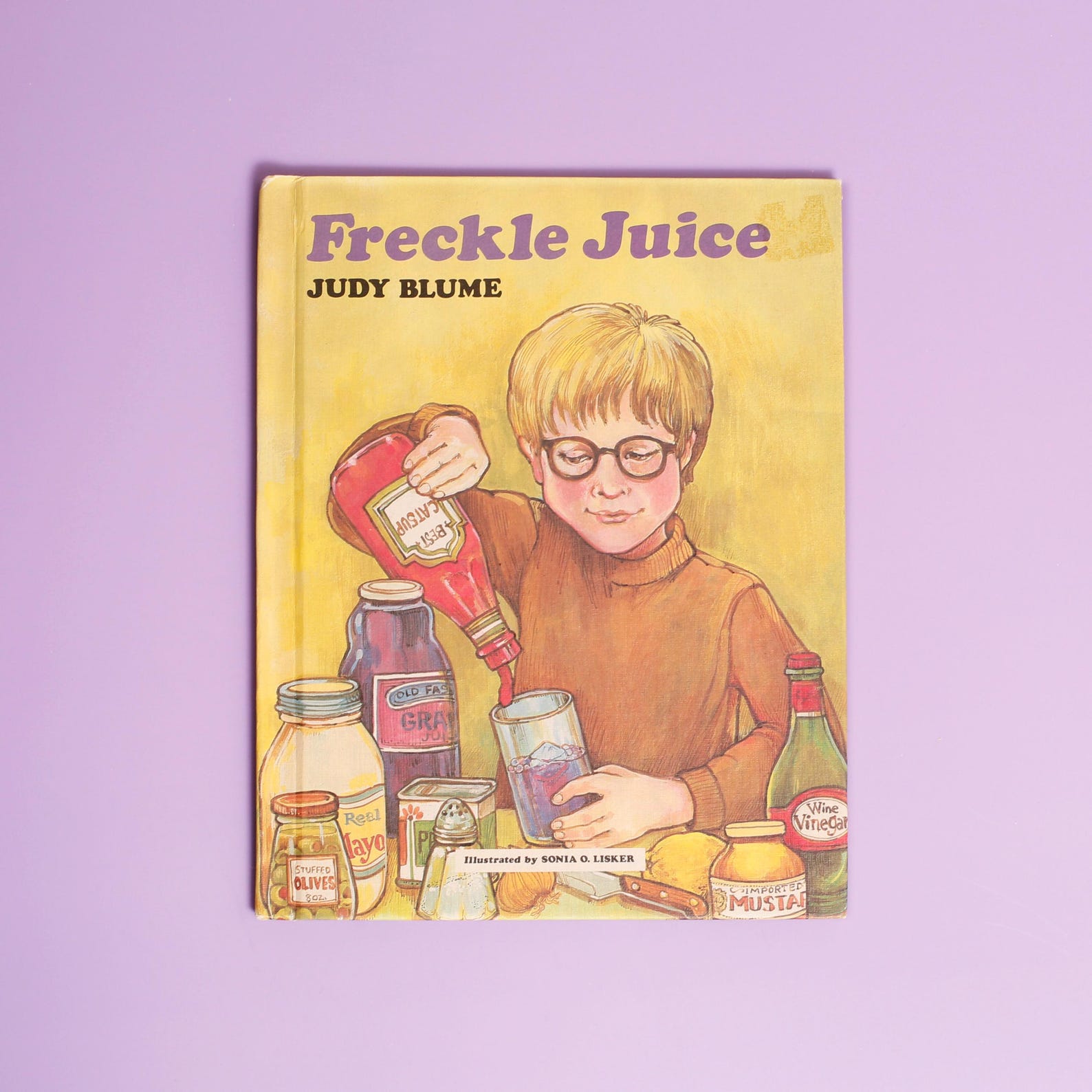 Freckle Juice by Judy Blume, Illustrated by Sonia O. Lisker - Etsy