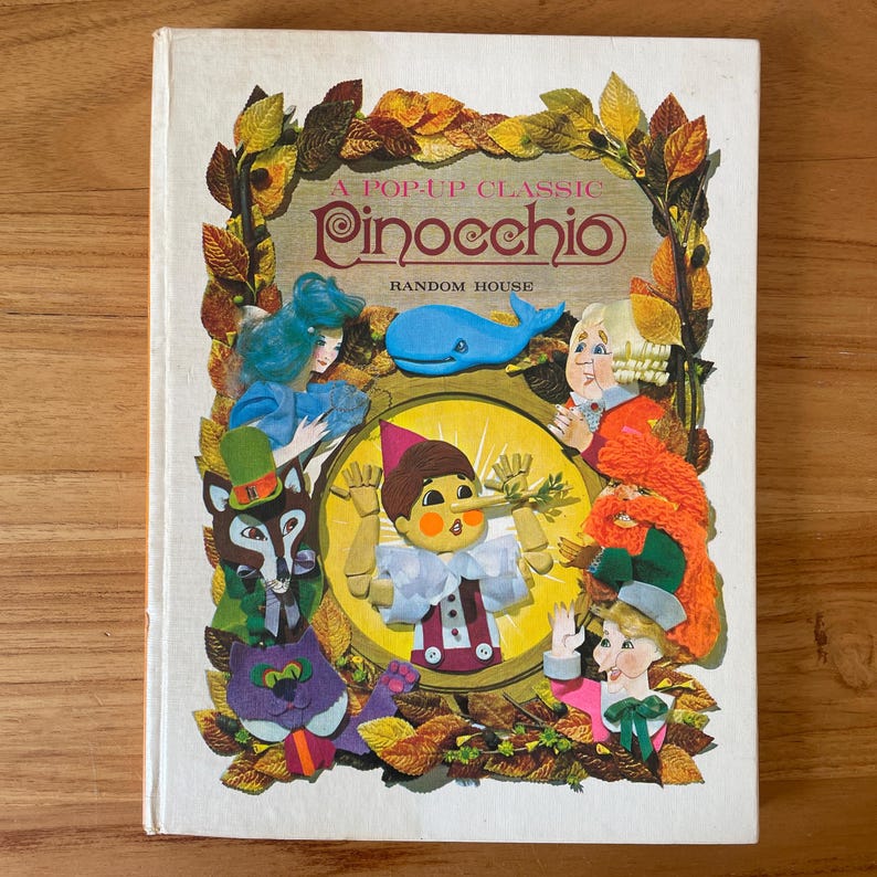 Pinocchio Pop-up Classic - Etsy