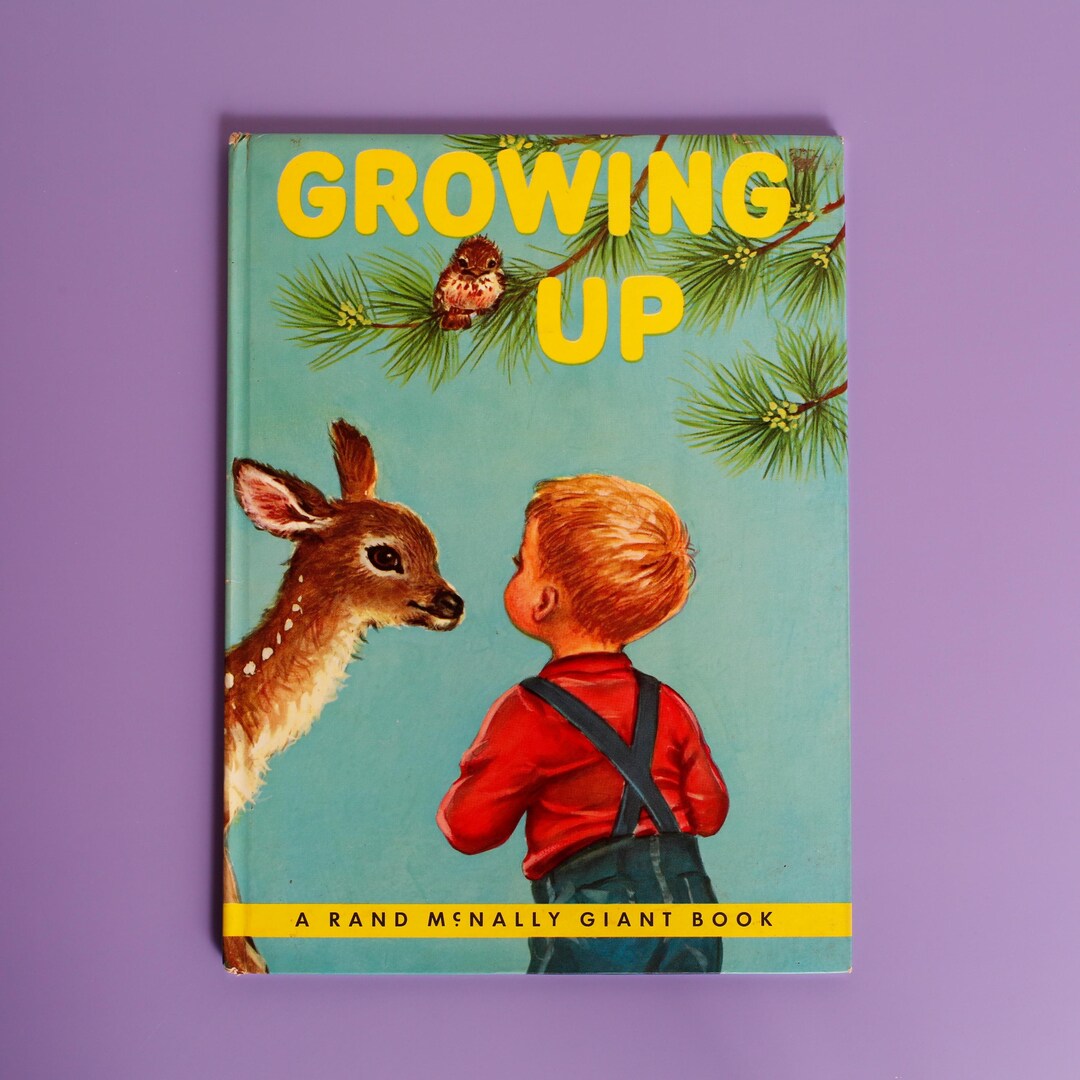Growing up by Jean Fritz, Illustrated by Elizabeth Webbe - Etsy