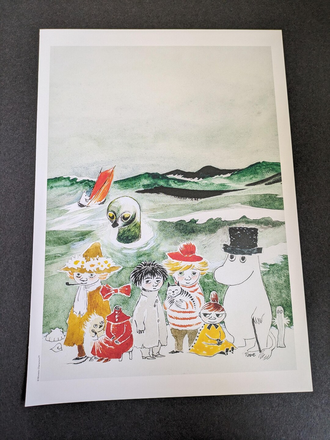 Moomin Poster/print A4 Tales From Moominvalley 1962 - Etsy