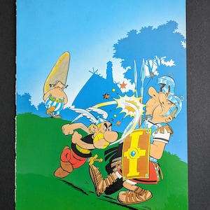 Asterix the Gaul Vintage A4 Poster 1961 - Etsy