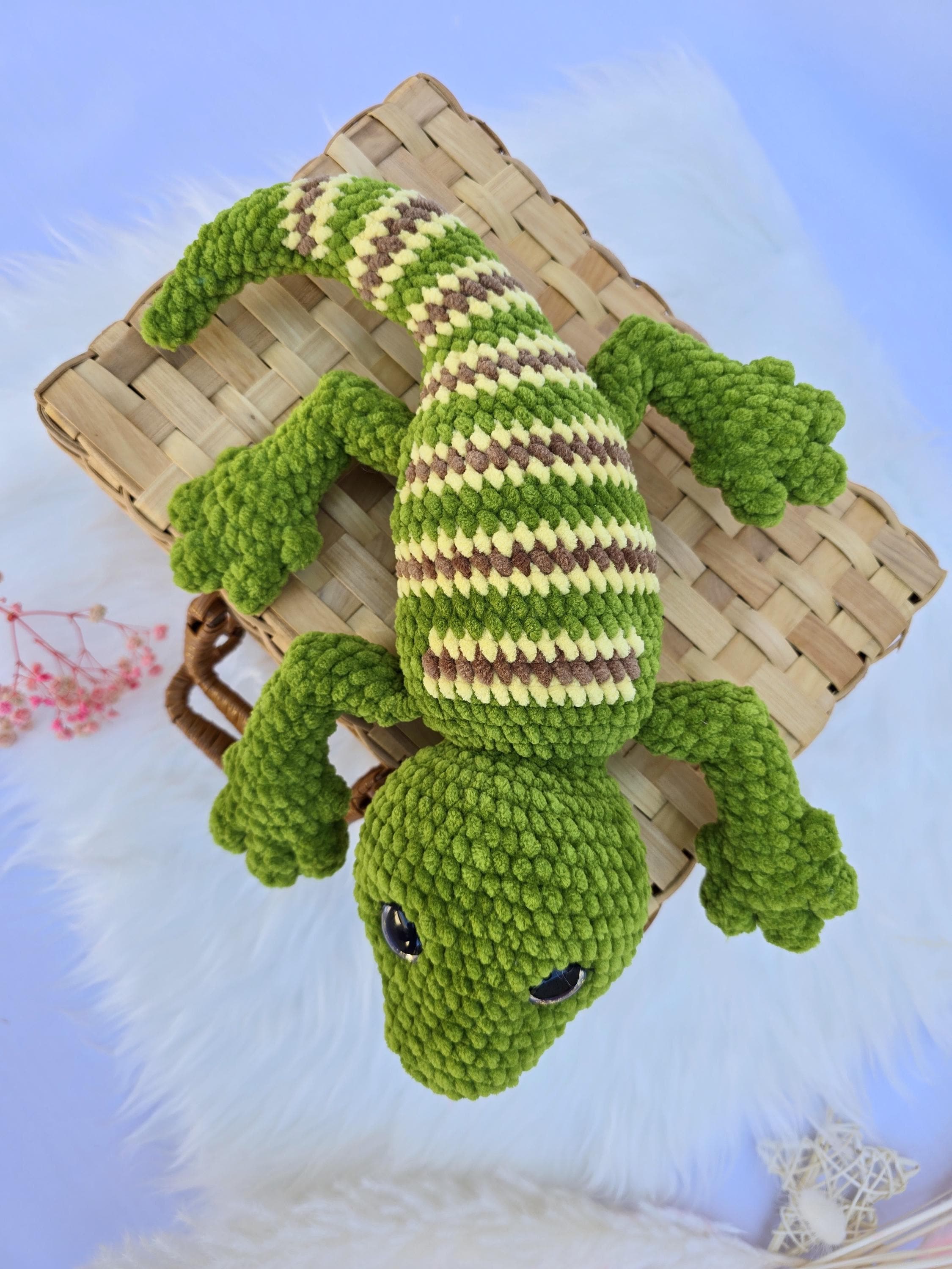 Crochet Lizard Pattern: Amigurumi Salamander Plushie (PDF Pattern) - Etsy