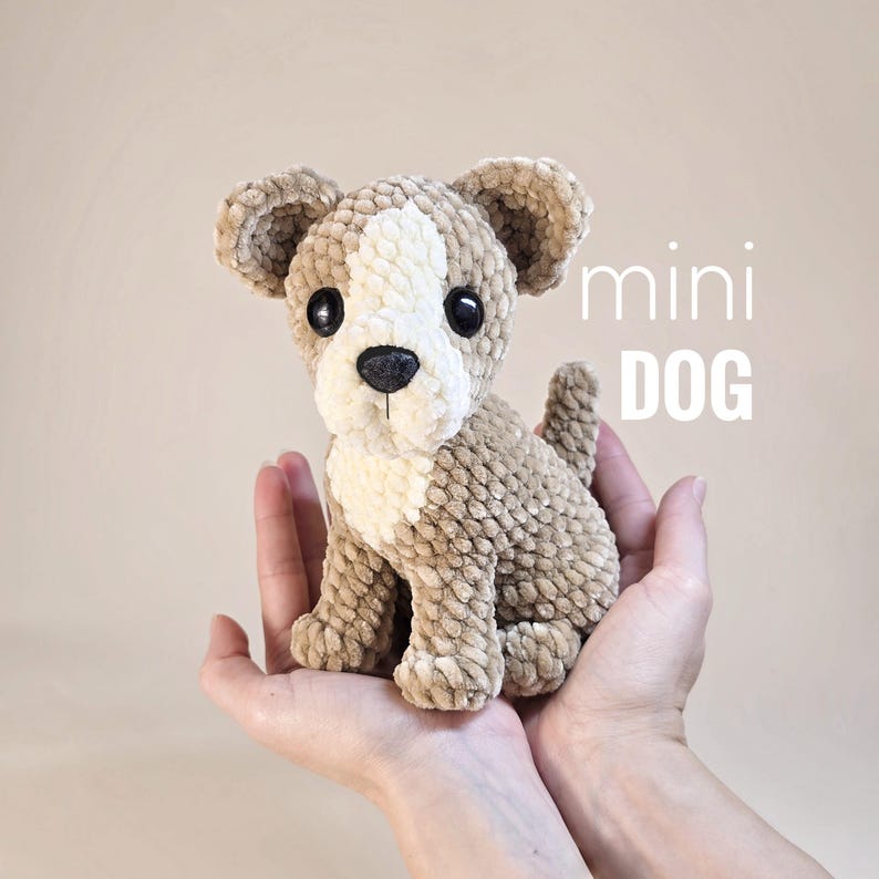 Crochet Pattern Small Dog Toy, Amigurumi Puppy - Etsy