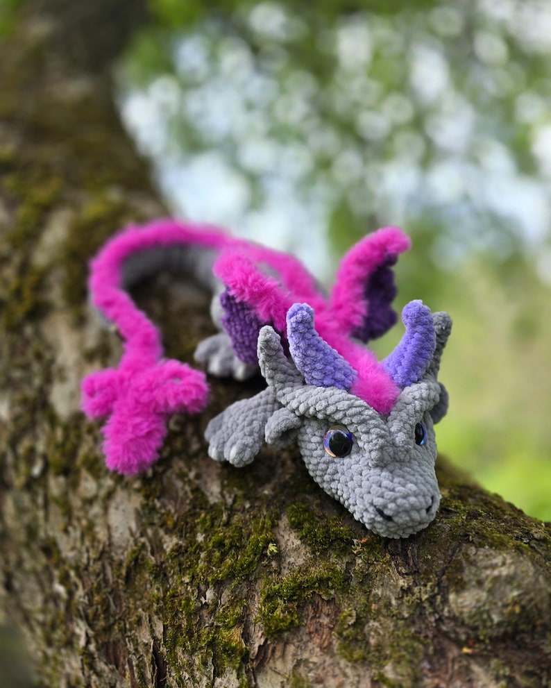 Fairy Dragon Amigurumi Crochet Pattern (PDF) - Etsy