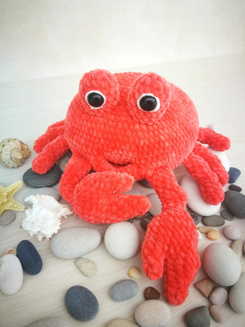 Crochet Crab Amigurumi Pattern, Plush Toy (PDF Pattern) - Etsy UK