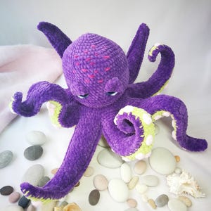 Crochet Octopus Pattern: Amigurumi Kawaii Plush Toy (PDF Tutorial) - Etsy