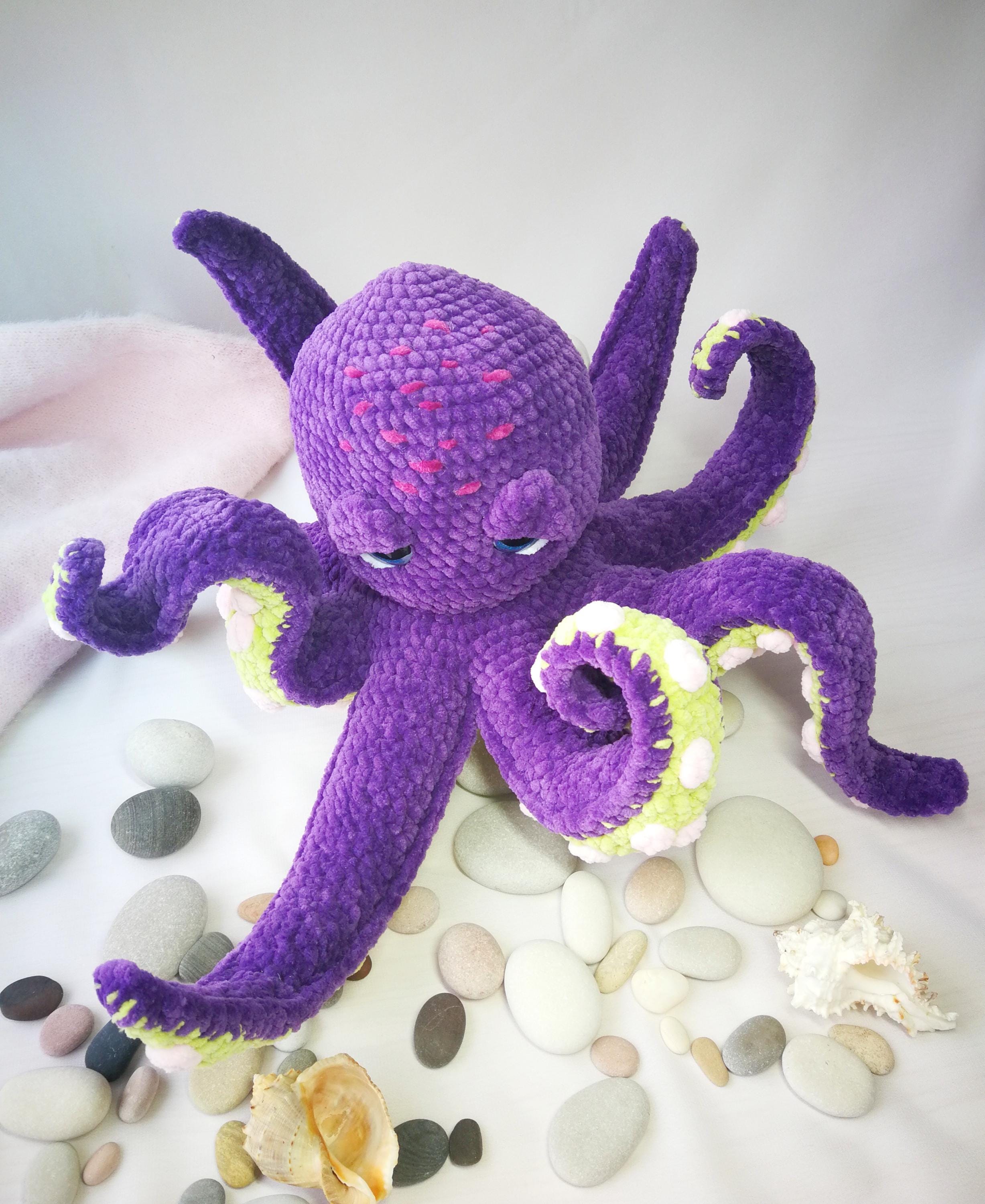Crochet Octopus Pattern: Amigurumi Kawaii Plush Toy (PDF Tutorial) - Etsy