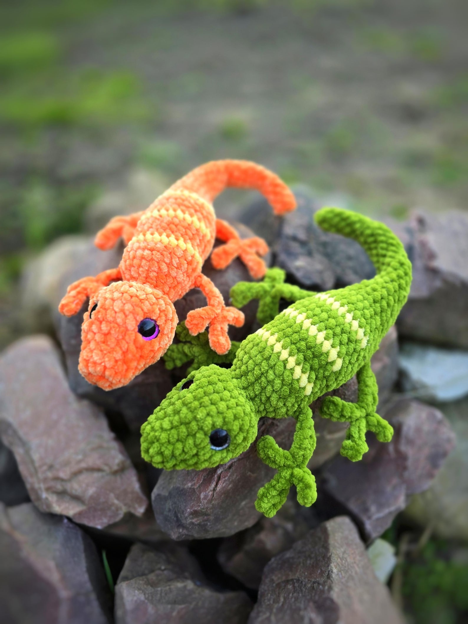Crochet Lizard Pattern: Amigurumi Salamander Toy (PDF Pattern) - Etsy