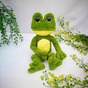 Crochet Frog Pattern: Amigurumi Plush Toy (PDF Tutorial) - Etsy