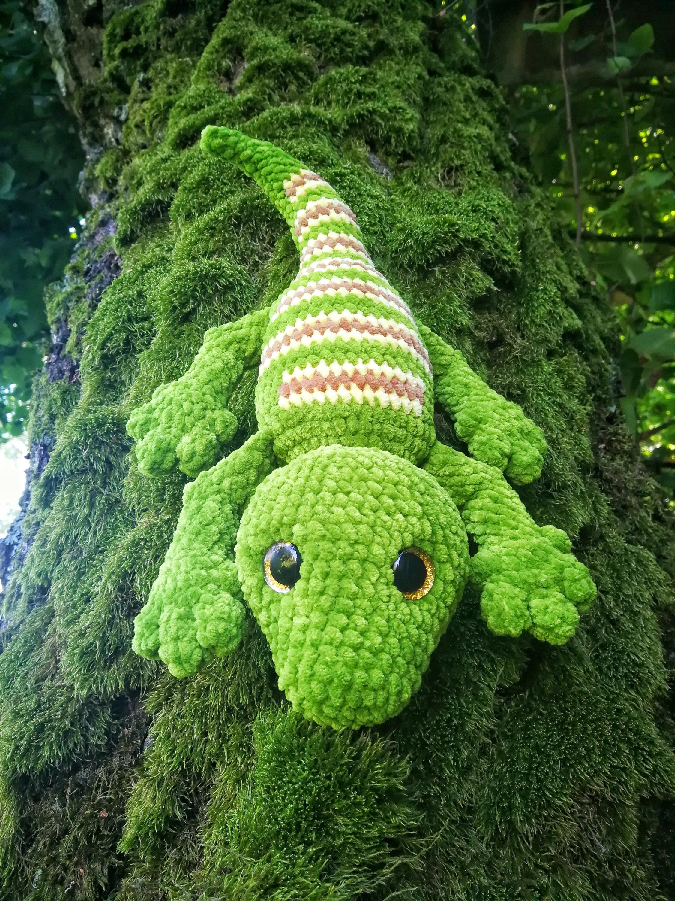 Crochet Lizard Pattern: Amigurumi Salamander Plushie (PDF Pattern) - Etsy