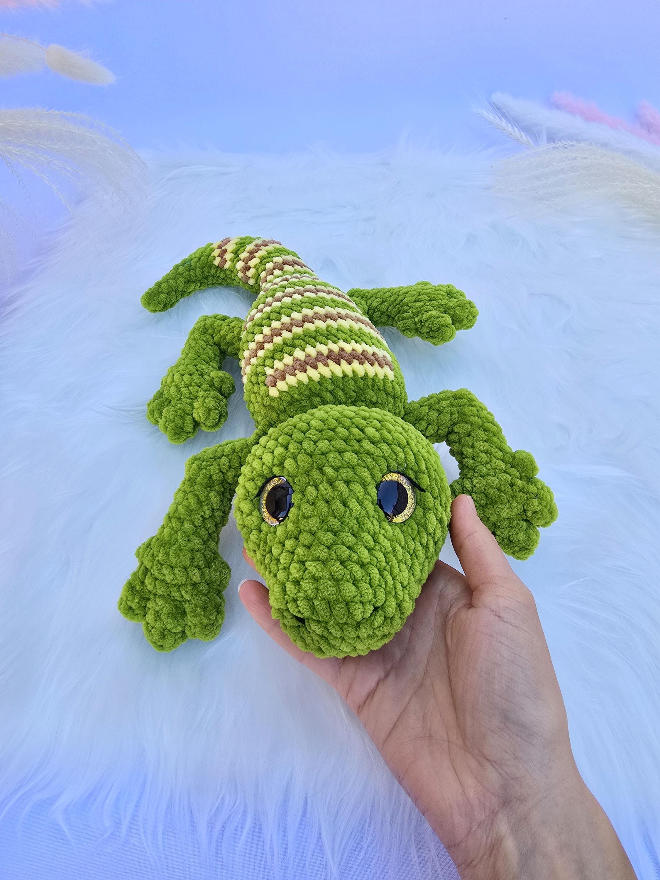 Crochet Lizard Pattern: Amigurumi Salamander Plushie (PDF Pattern) - Etsy