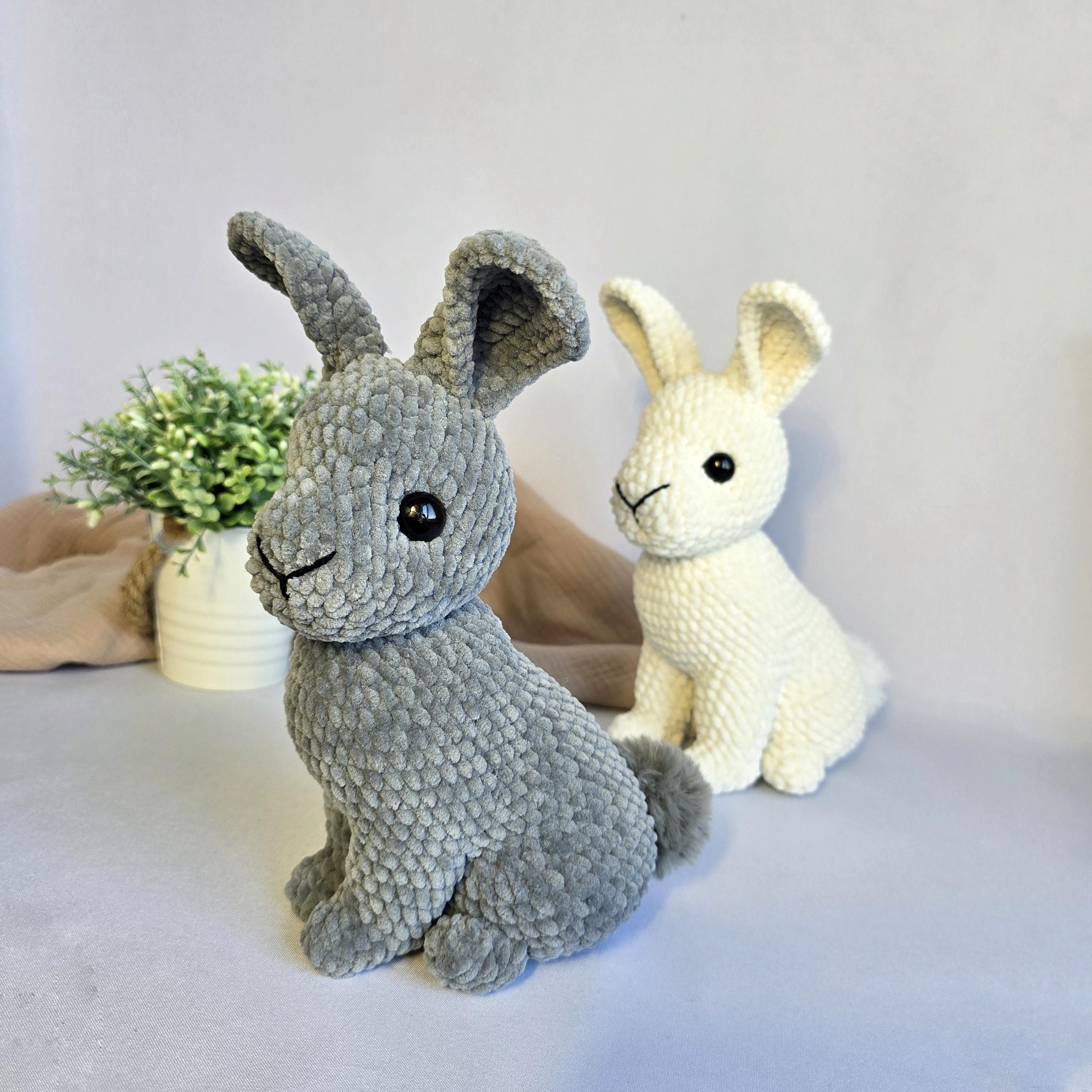 Crochet Realistic Bunny Pattern: Amigurumi Rabbit (PDF Pattern) - Etsy