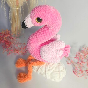 Crochet Flamingo Pattern: Amigurumi Bird Toy (PDF) - Etsy