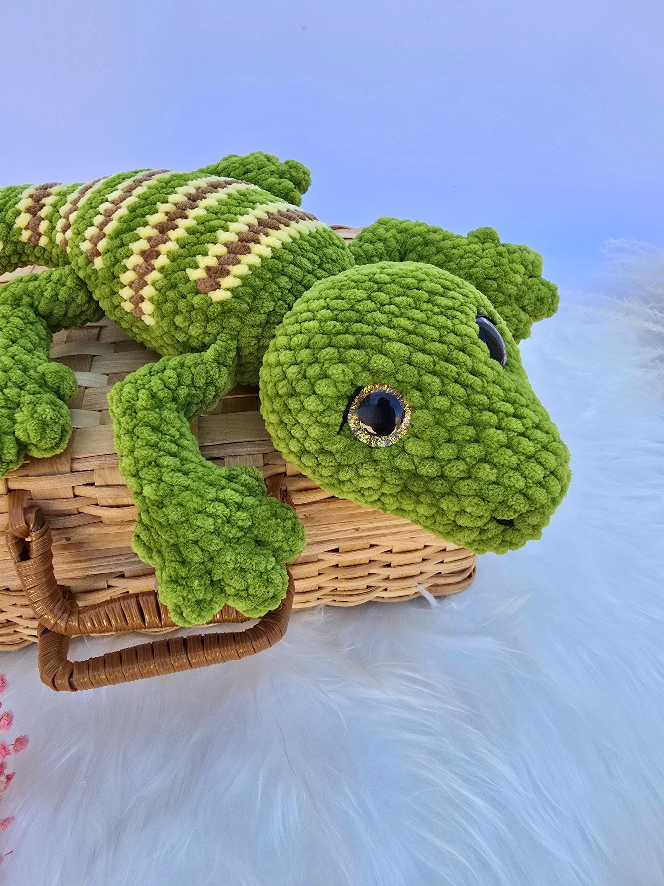 Crochet Lizard Pattern: Amigurumi Salamander Plushie (PDF Pattern) - Etsy
