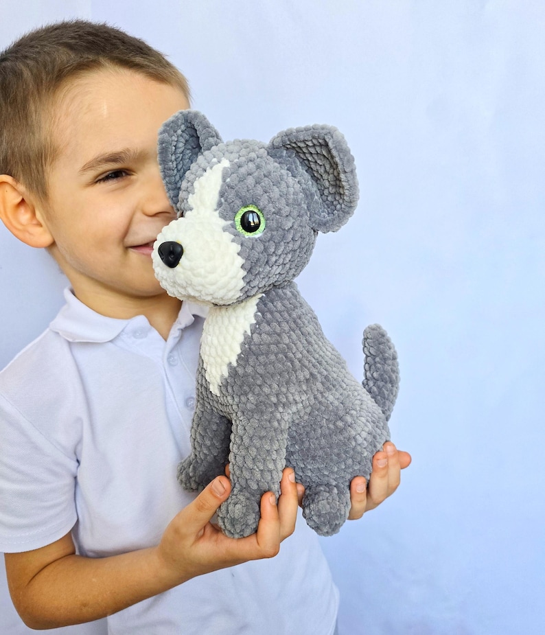 Pattern Crochet Dog, Pattern Toy Dog, Amigurumi Doggie, Crochet Puppy ...