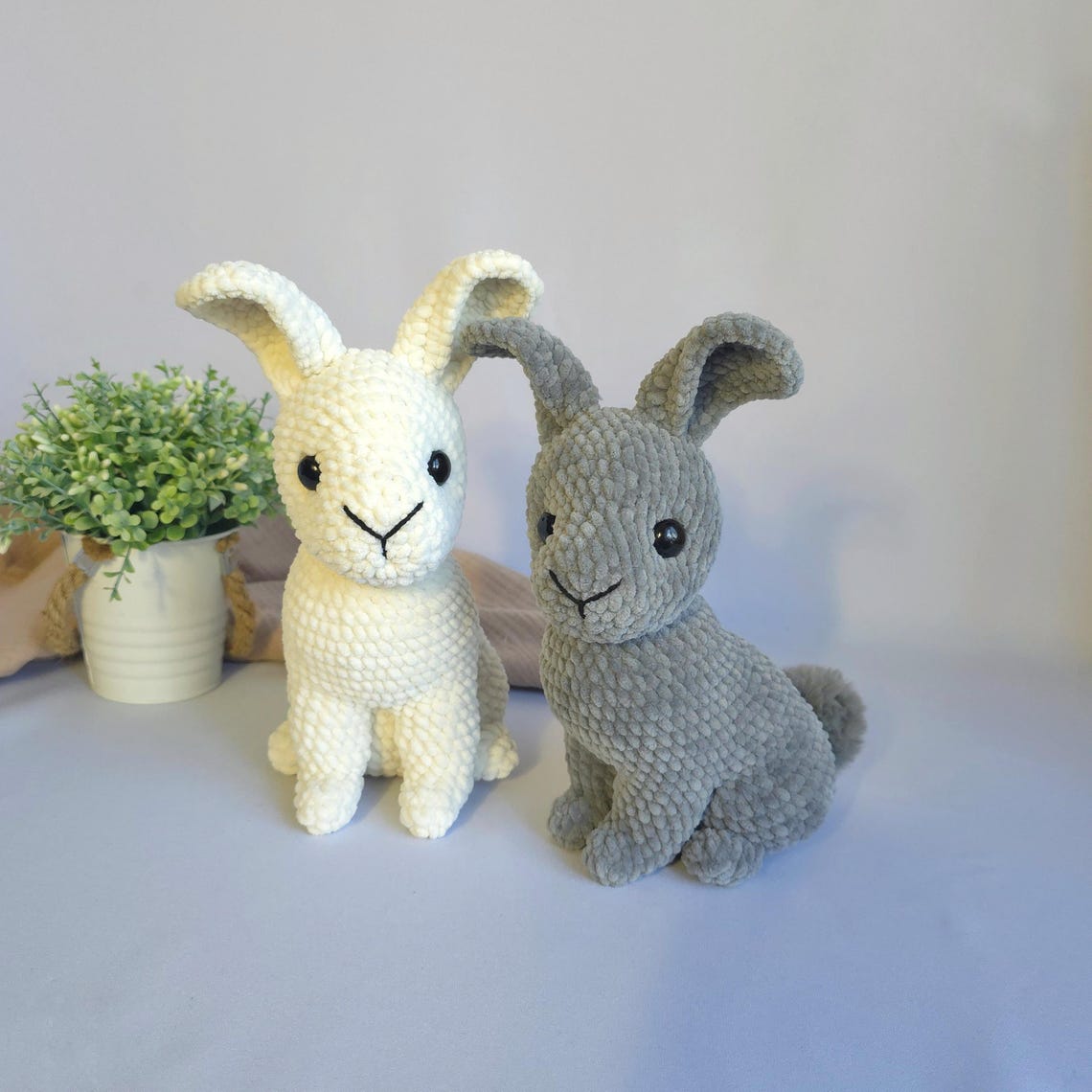 Crochet Realistic Bunny Pattern: Amigurumi Rabbit (PDF Pattern) - Etsy