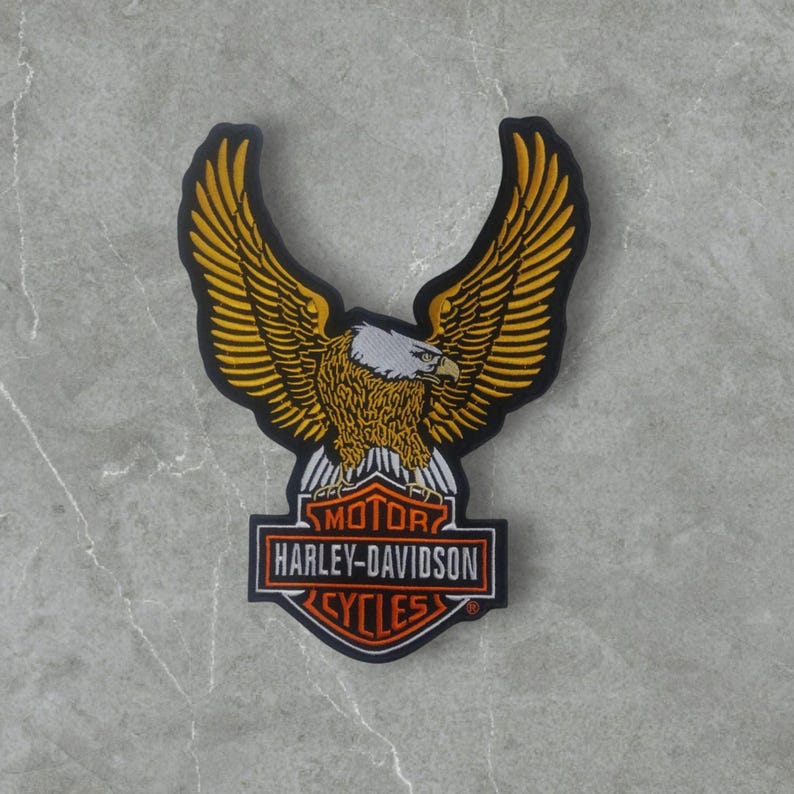 Harley Davidson Patches | Iron-on & Sew-on Vests and Jackets Eagle ...