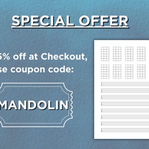 Mandolin Chord Charts: Tab, Staff, Neck Diagrams (PDF Download) - Etsy