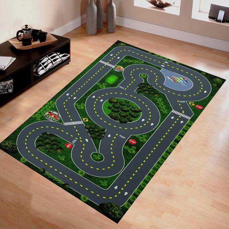 Car Road Rug - Etsy