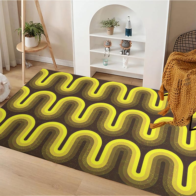 Wavy Rug - Etsy