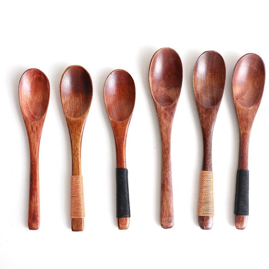 Handmade Wooden Baby Spoon | Natural Safe Eating Utensil for Infants ...