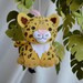 Cheetah Pattern PDF Felt - Etsy