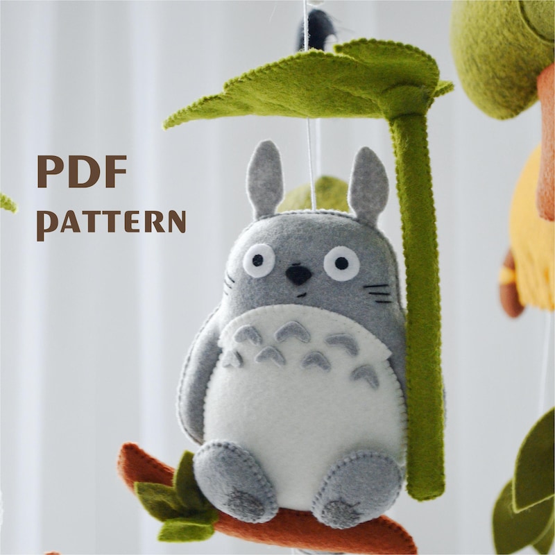 Felt Totoro - Etsy