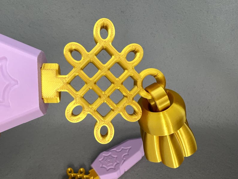 Zoey’s Shin-kal Dagger | 10.5" Cosplay Knife Prop | K-pop Demon Hunter ...