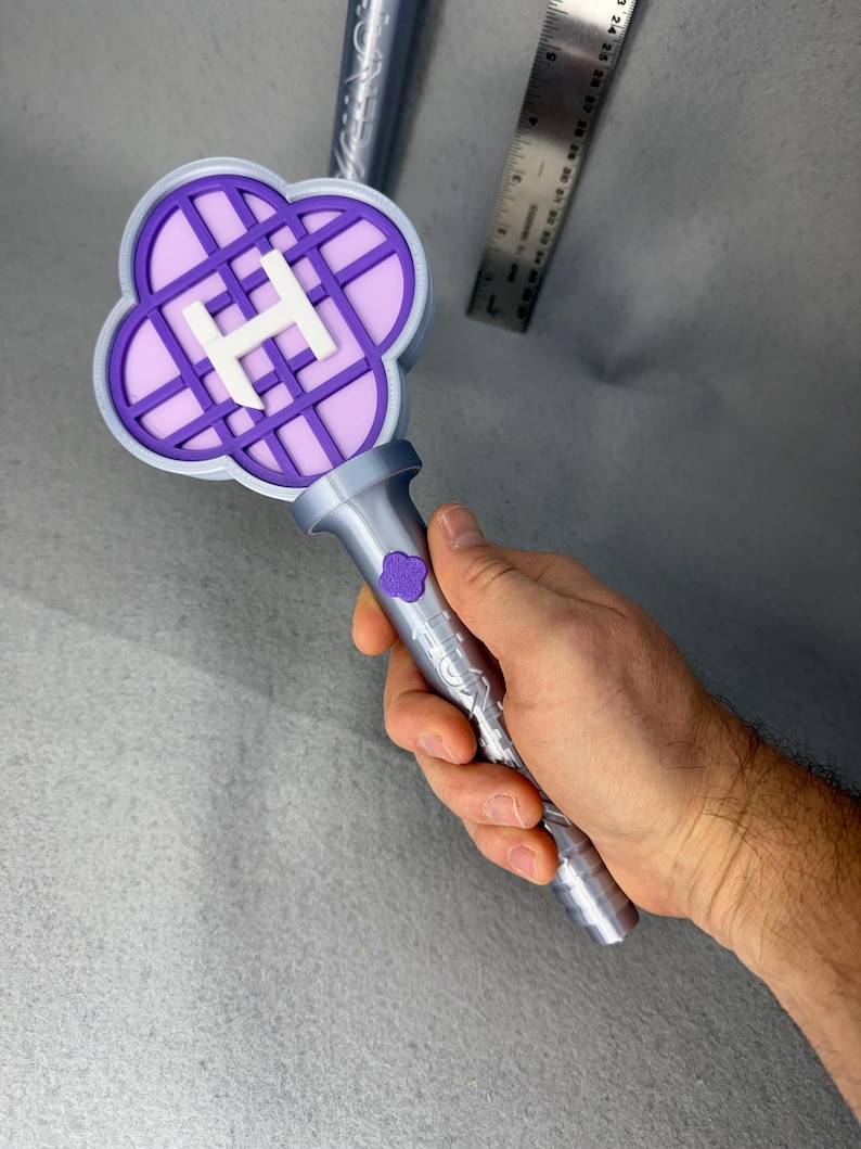 K-pop Demon Hunters Huntrix Light Wand – 12", 10" or 7" | Silver ...