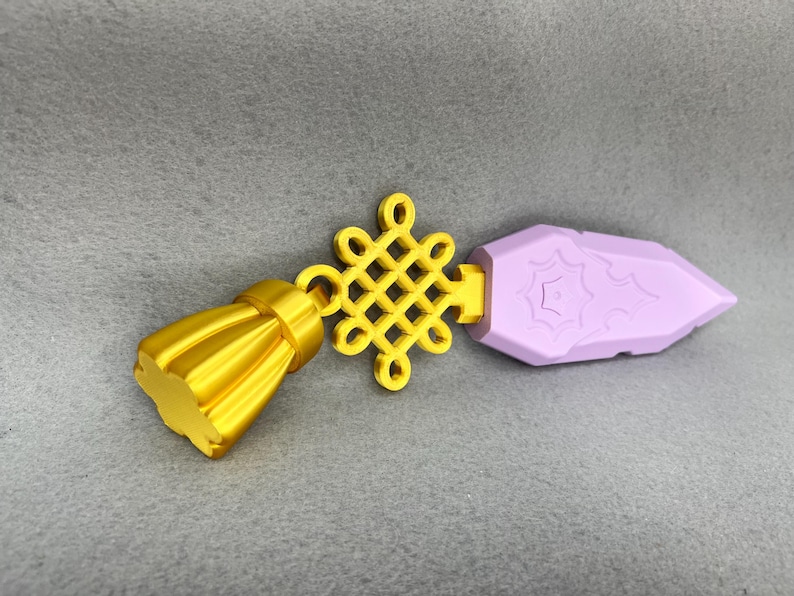 Zoey’s Shin-kal Dagger | 10.5" Cosplay Knife Prop | K-pop Demon Hunter ...