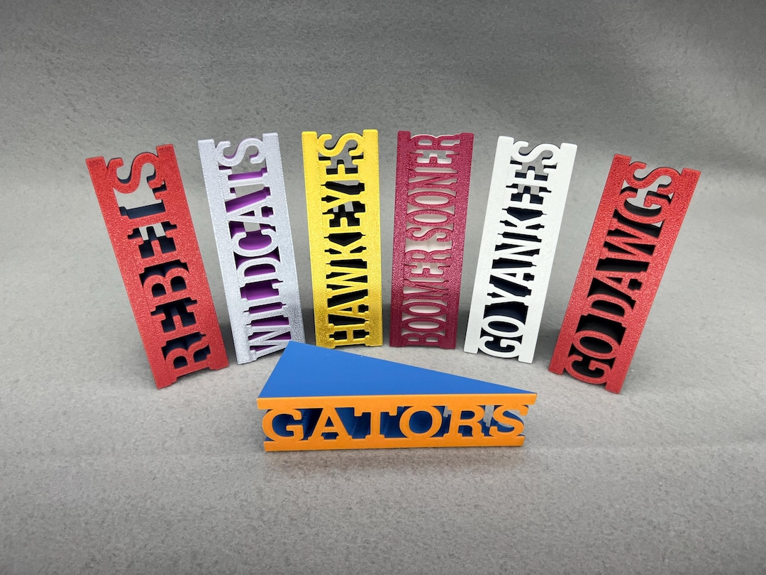 Personalized Multicolor Door Stop Rectangular - Custom Text - Name ...