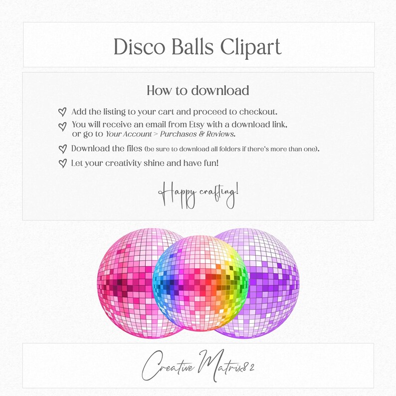 Disco Balls Clipart PNG Bundle – 28 Retro Graphics With Light Bursts ...