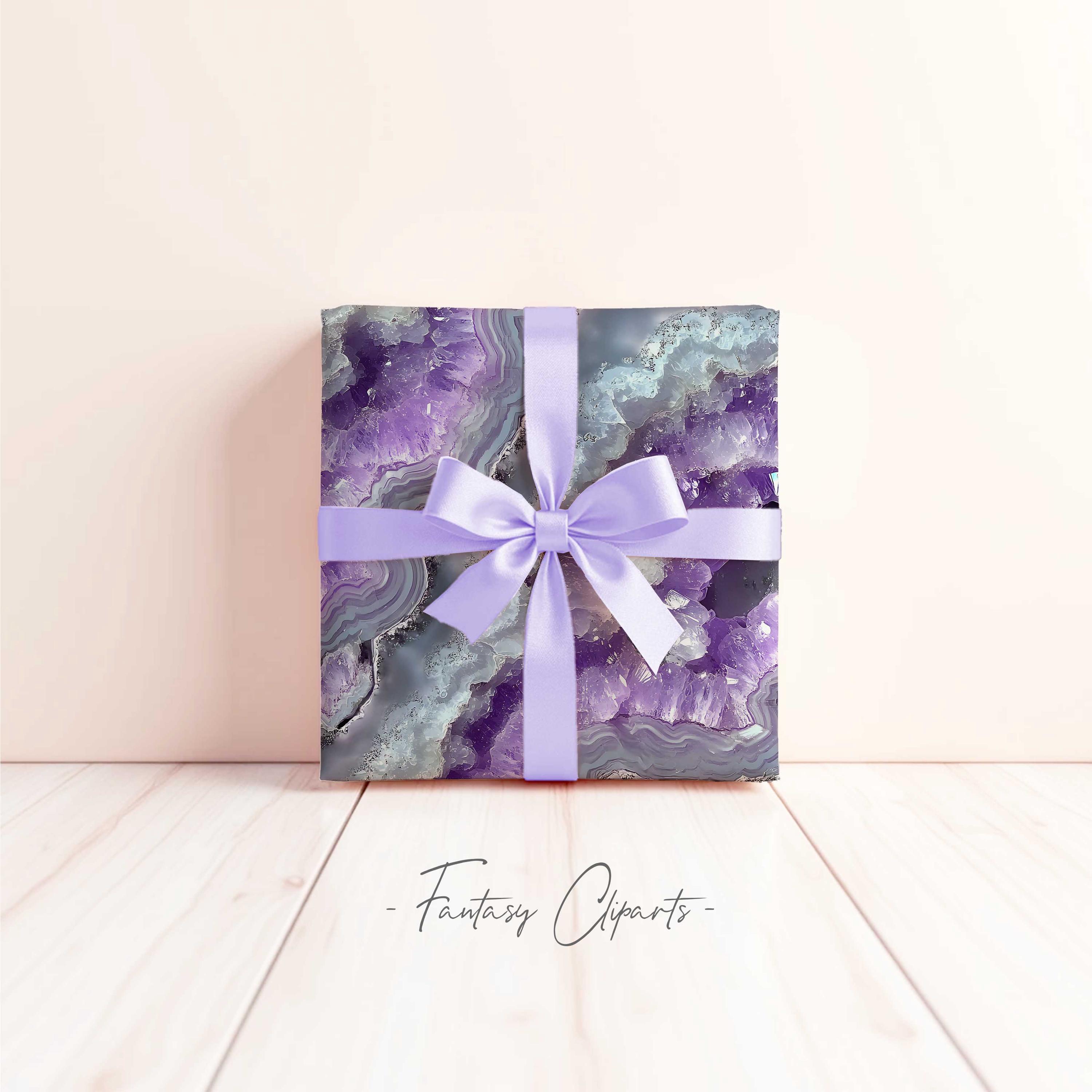 Purple Agate Digital Paper Glamorous Marble Geode Textures Sparkling ...