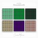 Houndstooth Seamless Patterns Digital Paper – 30 Black Pattern ...