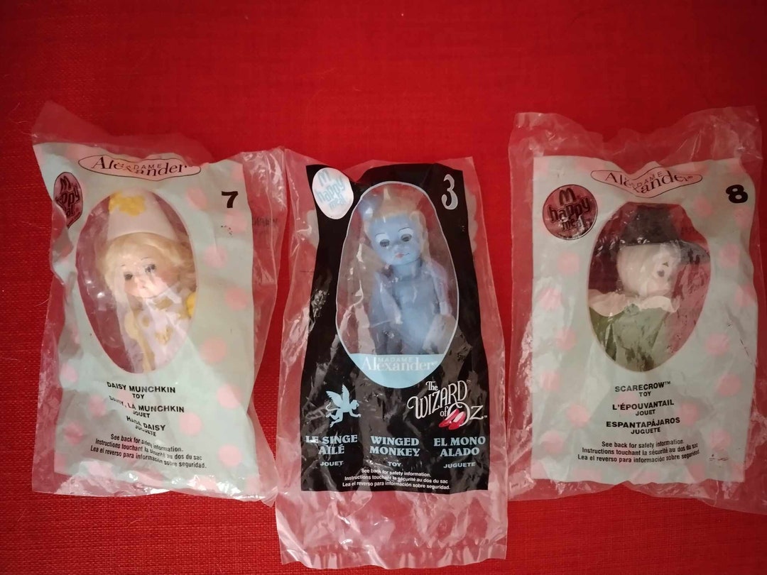 Collectible Vintage Madame Alexander Wizard of Oz Happy Meal Toy NIP ...