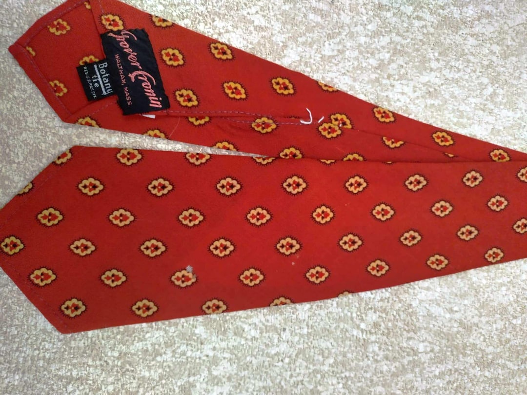 Grover Cronin 1920's Tie 1930's Necktie Botany Men's - Etsy