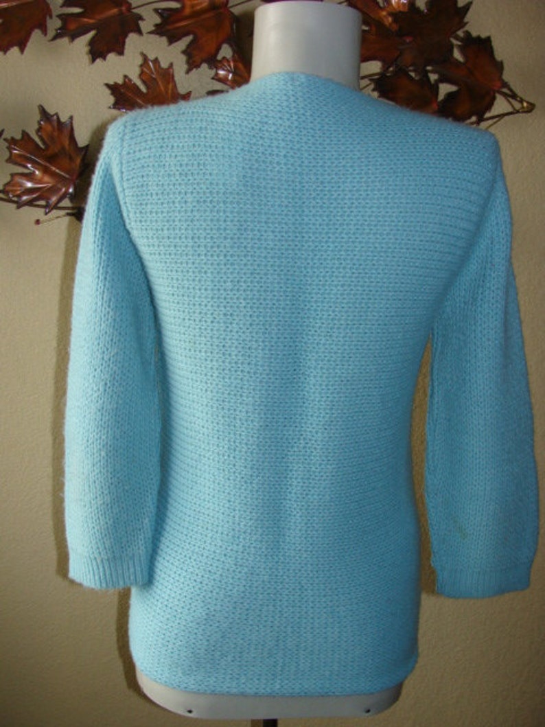 Vintage 100% Orlon Acrylic Union Sweater Pullover Powder Blue - Etsy