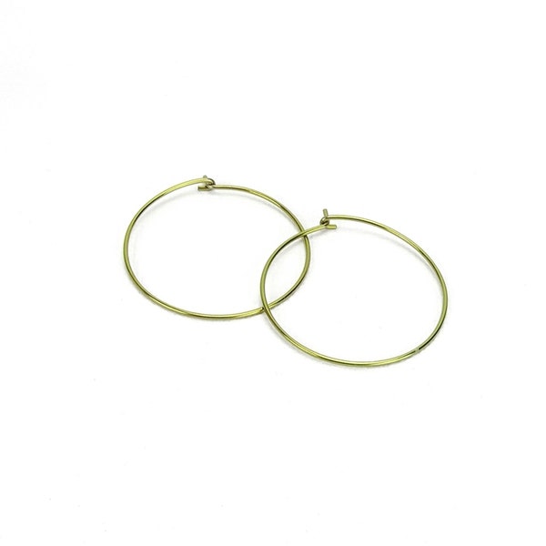 Niobium Hoops Etsy