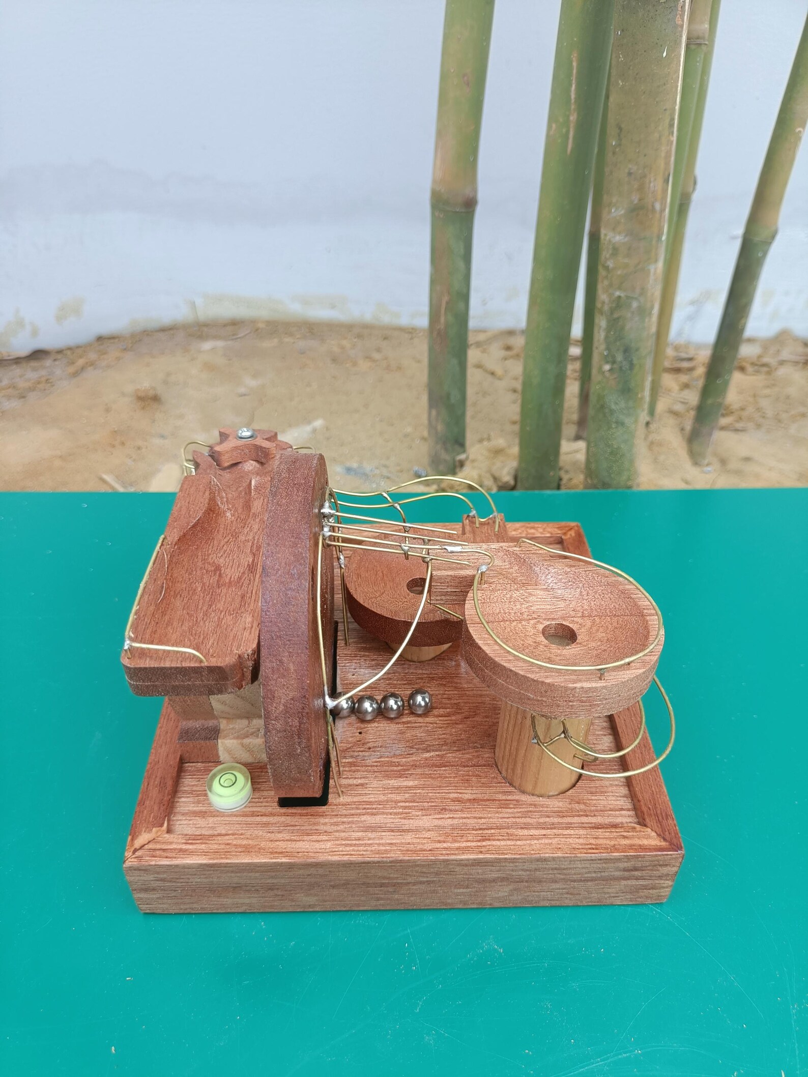 Handmade Wooden Marble Machine | DIY Rolling Ball Sculpture | Unique ...