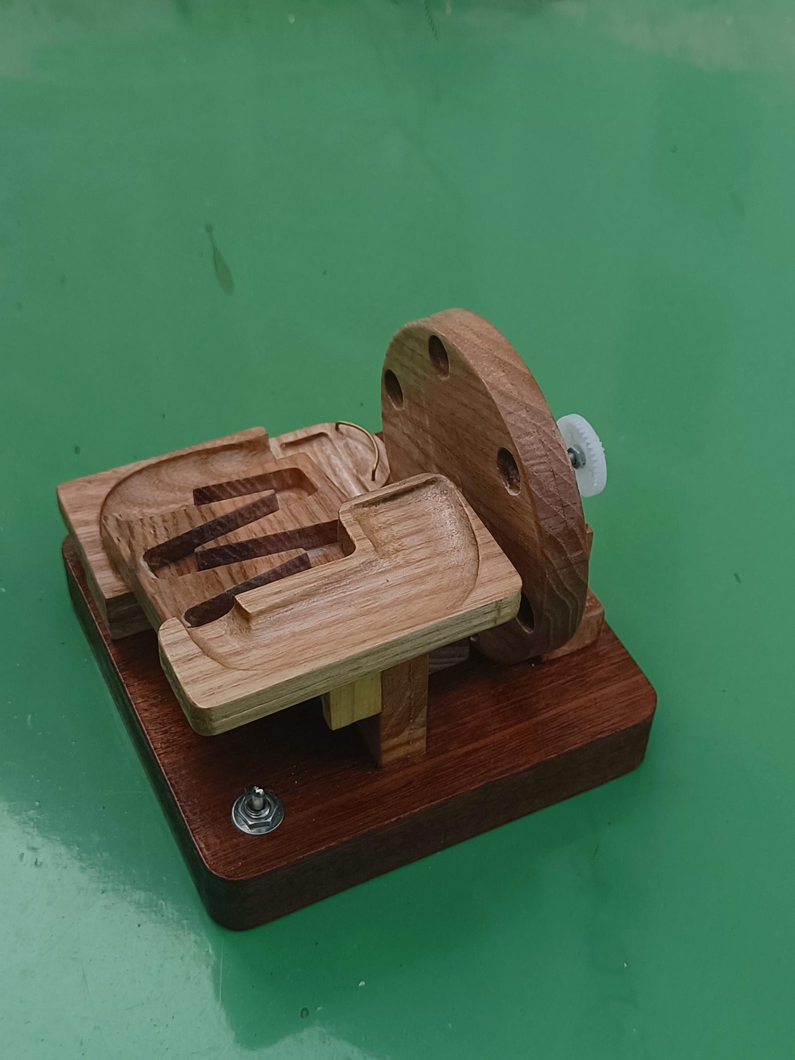 Handmade Wooden Marble Machine | DIY Kinetic Rolling Ball Toy | STEM ...