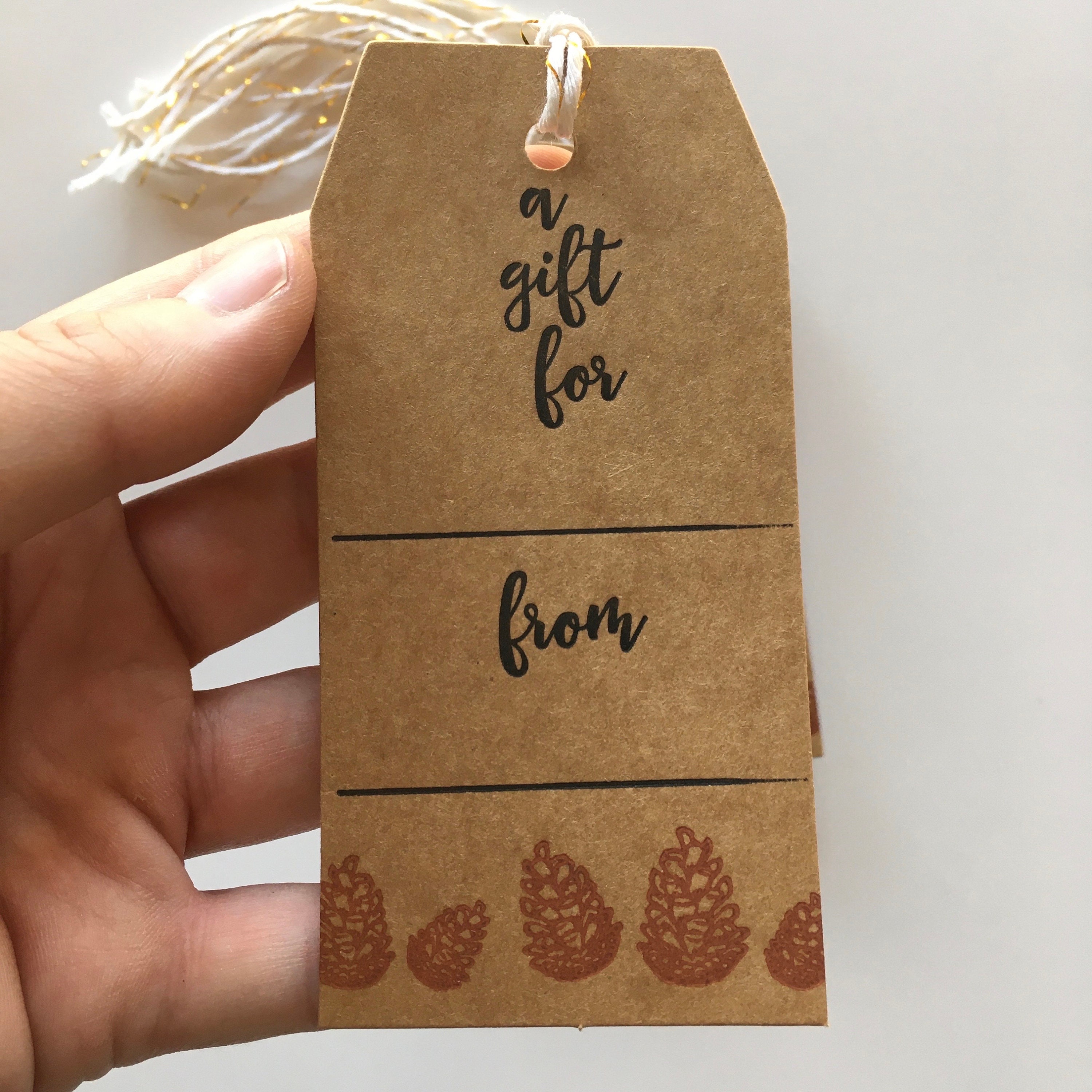 Forage Pine Cone a Gift for _____ From _____ Gift - Etsy