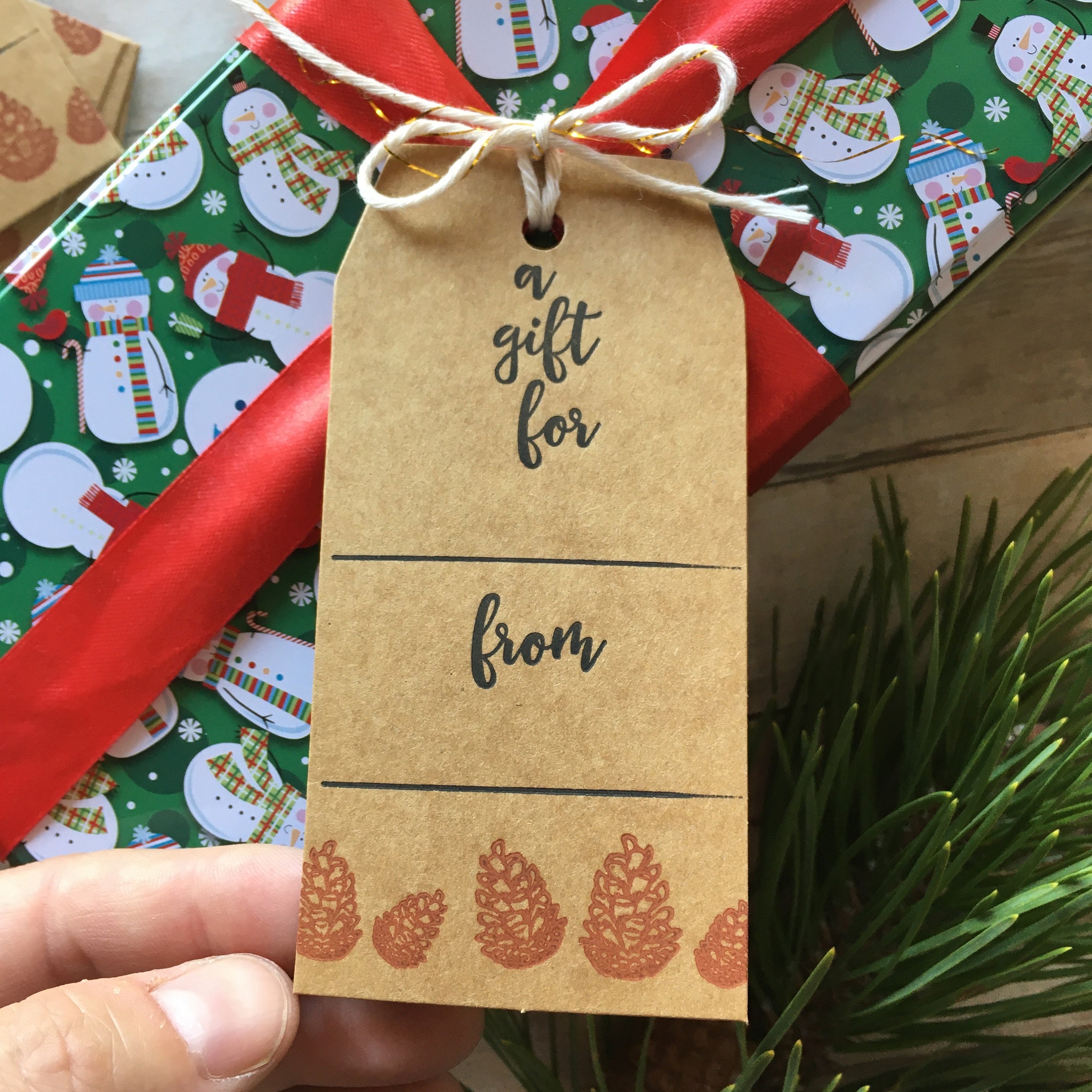 Forage Pine Cone a Gift for _____ From _____ Gift - Etsy