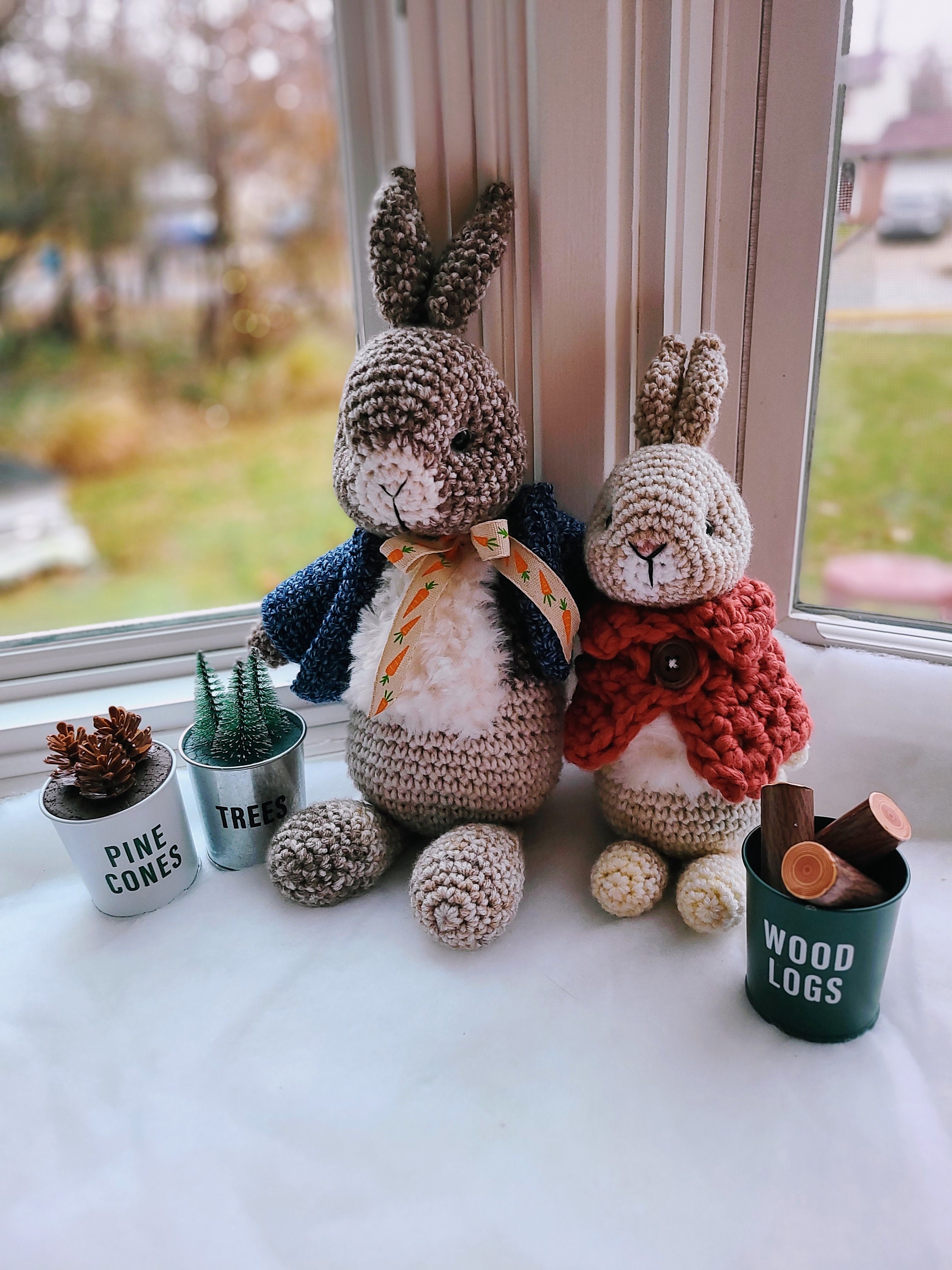 CROCHET PATTERN, 2 Patterns in 1, Peter Rabbit Collection, Peter Rabbit ...