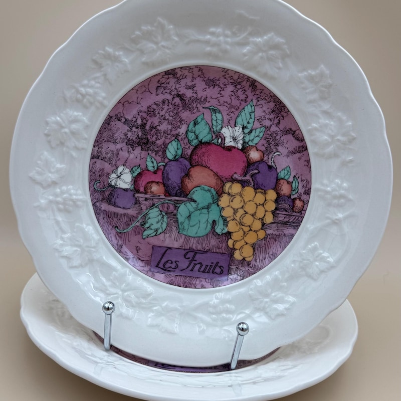 Gien Plate Set - Etsy